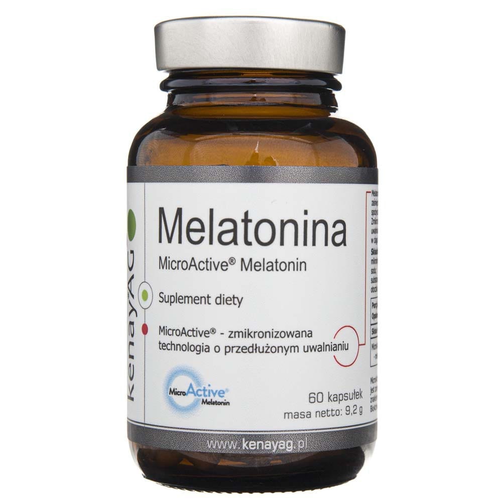 Kenay Melatonin MicroActive® - 60 Capsules – Medpak